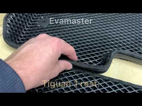 Eva 3D коврики Тигуан 1 рестайлинг - YouTube