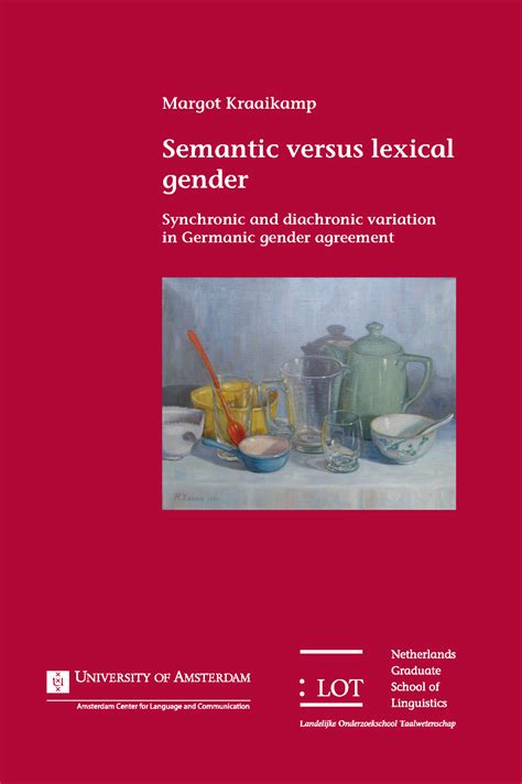 Lot Publications Webshop Semantic Versus Lexical Gender Synchronic Lot Publications Webshop Semantic Versus Lexical Gender Synchronic