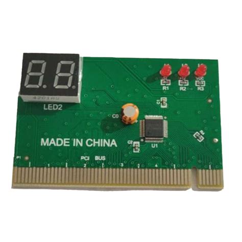 Chidgrass Professional 2 Digit Computer Motherboard Isa Analyzer Board