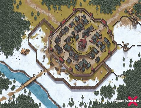 Made This Village Map With Isometric Assets I Designed For Dungeondraft Rdungeondraft