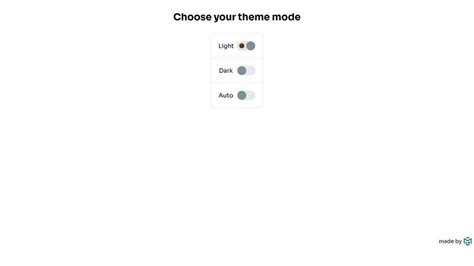 Build A Lightdark Mode Toggle Switch Component With Css And Javascript