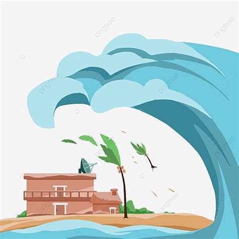 Beautiful Seaside Landscape Desastres Naturales Tsunami Tsunami