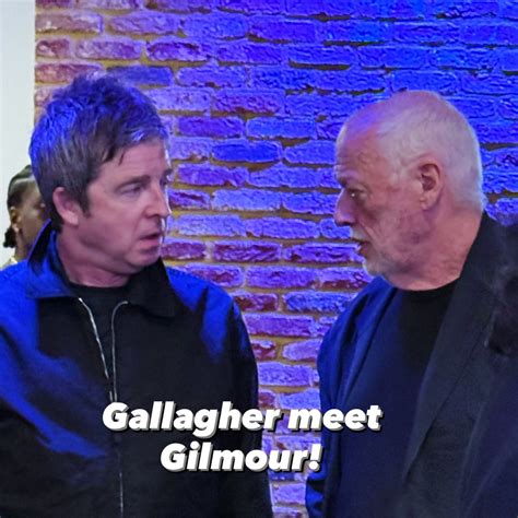 Bloco Noel Gallagher E David Gilmour Esta Noite 271125 Em Londres
