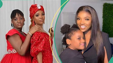 Annie Idibia Brags Sweetly About Her 2 Daughters Claims They Are The Most Beautiful Ever Legitng