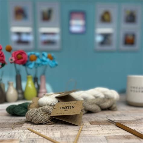 Baa Ram Ewe Linseed Lace Weight Yarn Etc