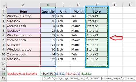 Consejos Para Utilizar La Operación Sumifs En Excel Mundobytes