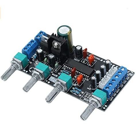 Upc1892 Stereo Pre Amp Preamplifier Tone Controller Board Audio 2