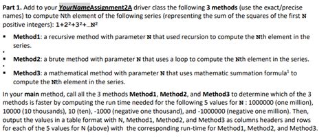 Solved OUTPUT HAS TO BE PUT INTO TABLE FORMAT Use Java For Chegg