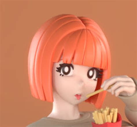 De Mcmilf Fanart 3d Gedruckte Harz Statue Gemalt Oder Werkstattmodell