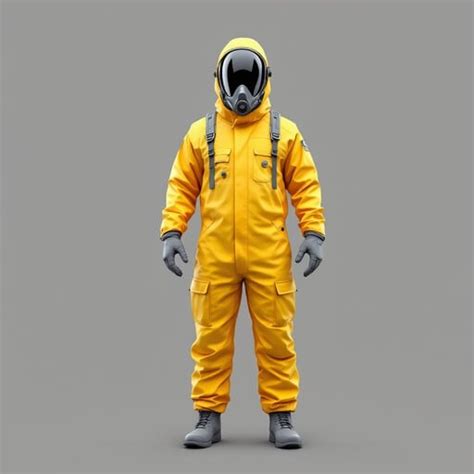 Free Modern Protection Suit Image Hazmat Protective Safety