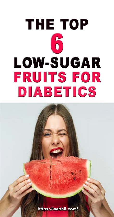 The Top Six Low Sugar Fruits For Diabetics Healthy Lifestyle