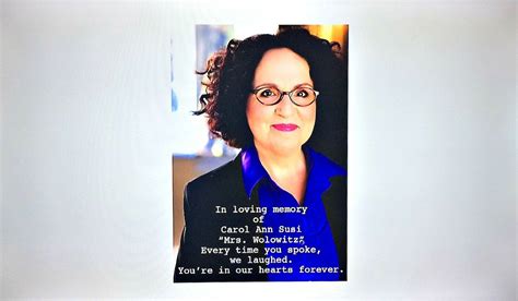 The Big Bang Theory Pays Tribute To Mrs Wolowitzs Carol Ann Susi