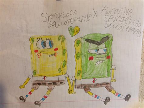Green Abrasive Side Spongebob At Eula Garcia Blog