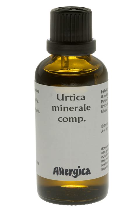 Urtica Minerale Comp Dråber Allergicas Midler Kastanjegaarden