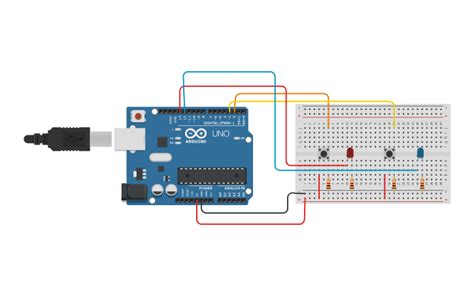 Circuit Design Assignment 5 Level 2 Tinkercad