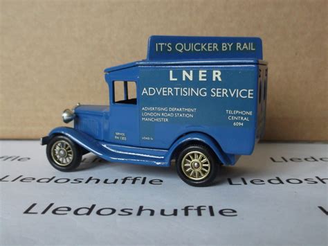Lp013 Code 3 Model A Ford Van Lner Advertising Service Its Quicker