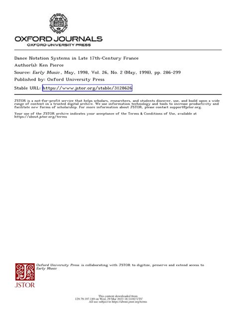 dance notation systems in 17th century france pierce pdf social