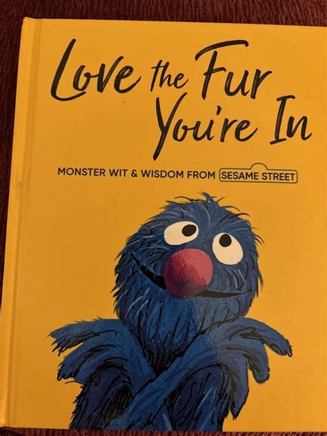 Love The Fur Youre In Sesame Street Book £298 Picclick Uk