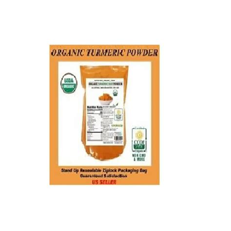 Organic Turmeric Root Powder 100 Pure Curcuma Longa Turmeric 200g