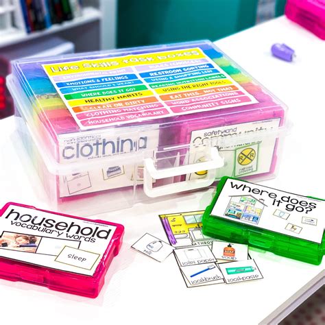 7 Special Education Task Box Ideas Chalkboard Superhero