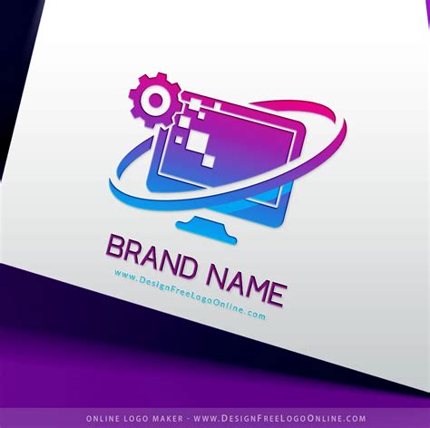 Create A Computer Pc Logo Design For Computers Repair Shop