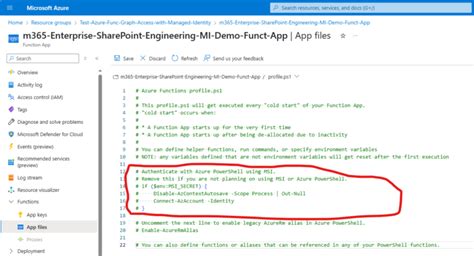 Connecting Azure Function App To Microsoft 365 Via Graph Api With Managed Identity Vlads