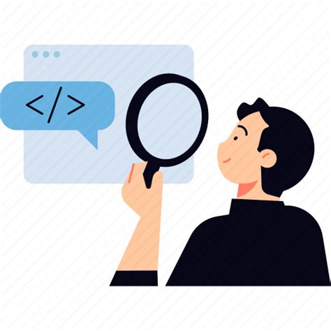 Seo Programming Coding Development Web App Ui Illustration