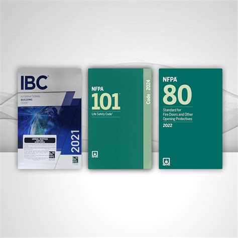 Buy Building Code And Fire Safety Set Ibc 2021 Nfpa 101 Nfpa 80