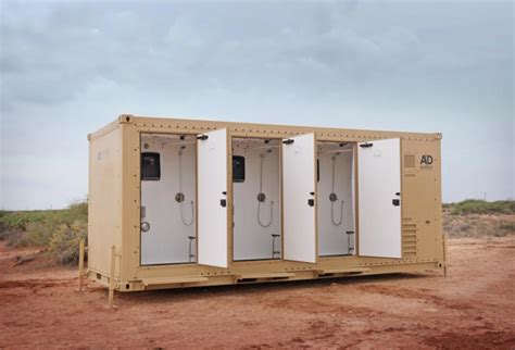 Announcing Our Military Grade Containerized Hygiene Facilities