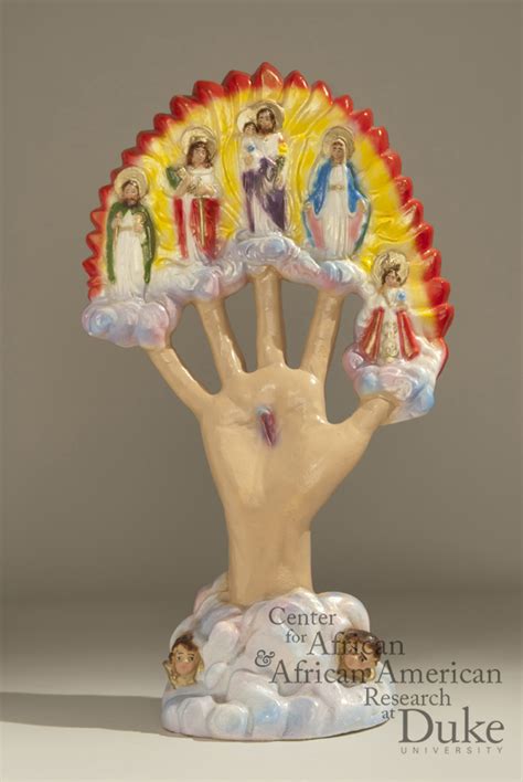 Statue Of La Mano Sagrada The Sacred Hand The Sacred Arts Of The