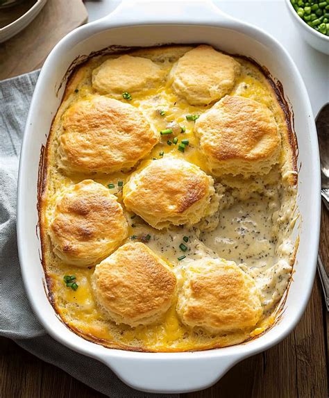 Biscuits And Gravy Breakfast Casserole Recipe
