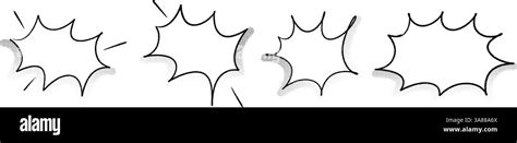 Pow Comic Speech Bubble With Explosive Text Effect Cartoon Pop Art