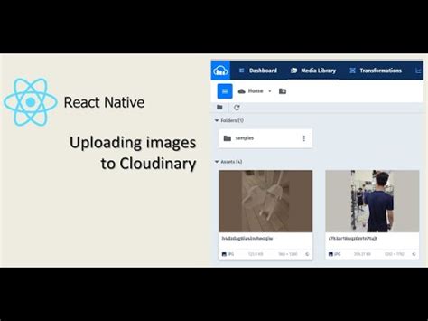 Upload File Images To Cloudinary React Native YouTube