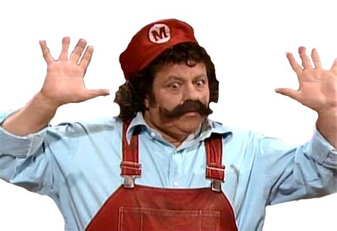 Lou Albano Mario By Wawgallery On Deviantart