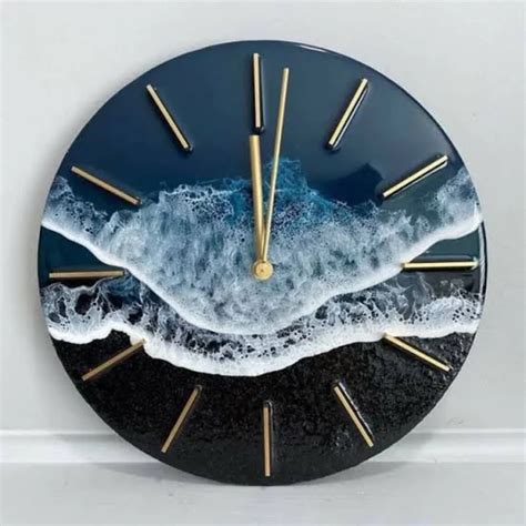 Buy Luxury Resin Wall Clock Online In India