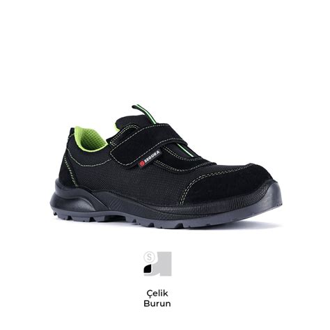 Segura Grant Sgr 52 S1 Src Süet Deri Tekstil Cırtlı Çelik Burun İş Ayakkabısı