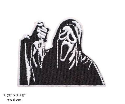 Horror Patch Ghostface Horrid Magazine