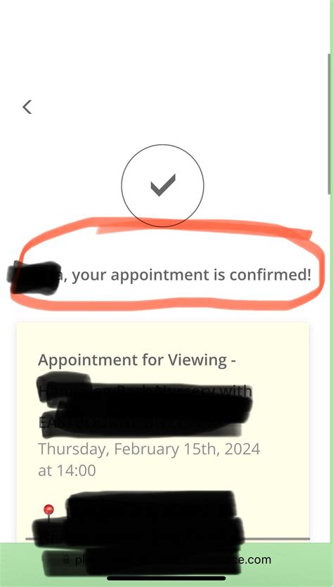 Acuity Scheduler Confirmation Page Confirmation Message Acuity