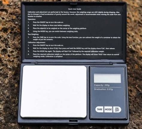 Pocket Digital Scales 200g X 0 01