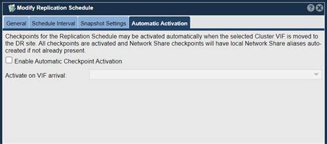 File Mod Replication Schd Auto Activation  Osnexus Online Documentation Site