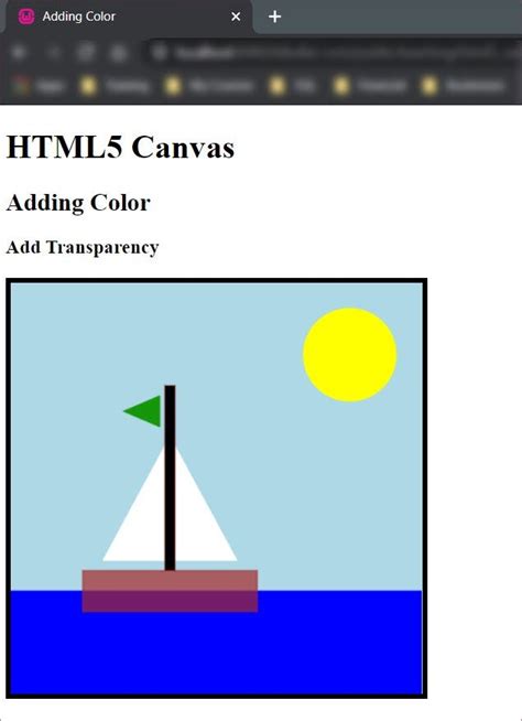 how to draw canvas in html5