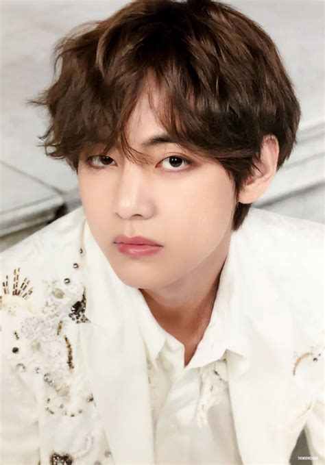 Dont Touch Me 06 V Brown Hair Taehyung In Brown Hair White Taehyung