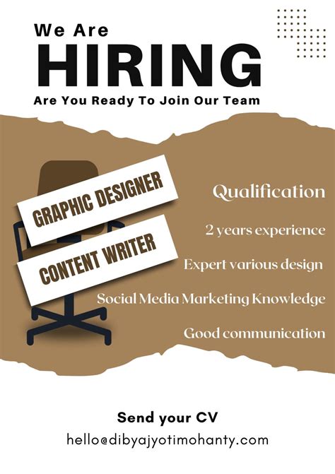 Hiring Digitalmarketing Graphicdesign Contentcreation Bakerylaunch Dibyajyoti Mohanty