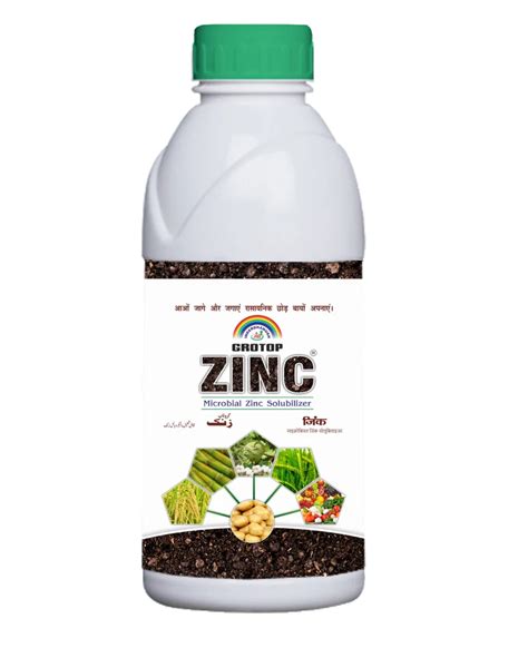 Liquid Agriculture Grotop Microbial Zinc Solubilizer Packaging Type Bottle 500ml At ₹ 250
