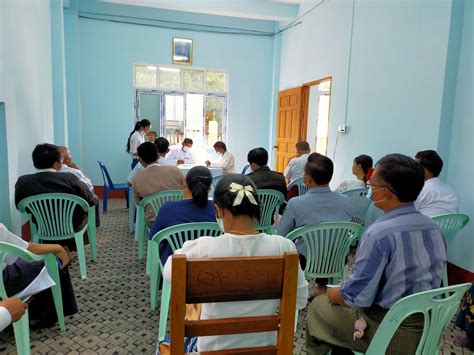 မြဝတီမြို့နယ်အတွင်း မဲဆန္ဒရှင်စာရင်းကပ်ထားကြေညာထားမှုအပေါ် မှားယွင်းမ