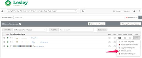 Creating A Dynamic Form Link So People Can Log In With Lesley Credentials Support Hub