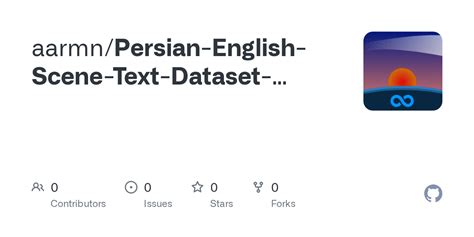 Github Aarmnpersian English Scene Text Dataset With Labels