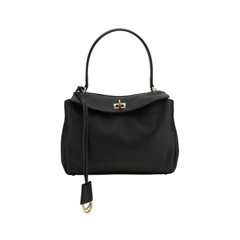 Balenciaga Black Calf Leather Bos Taurus Shoulder Bag Moneti Sunglasses