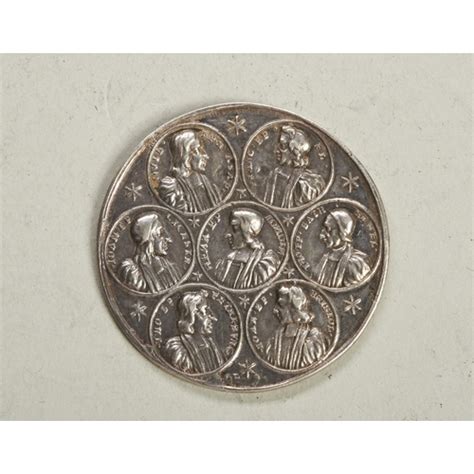 Archbishop Sancroft And The Bishops Struck Silver Medal 1688 By G Bower47 Cm Diameter
