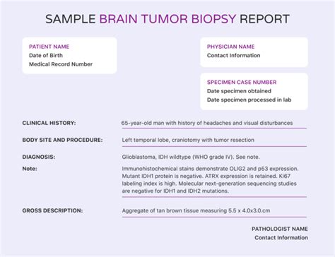 Examples Of Medical Documents
